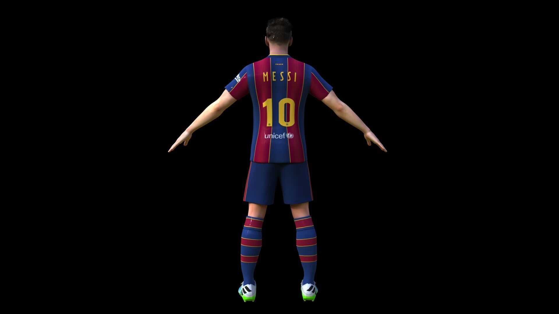 Lionel Messi 3d model 3D model | CGTrader