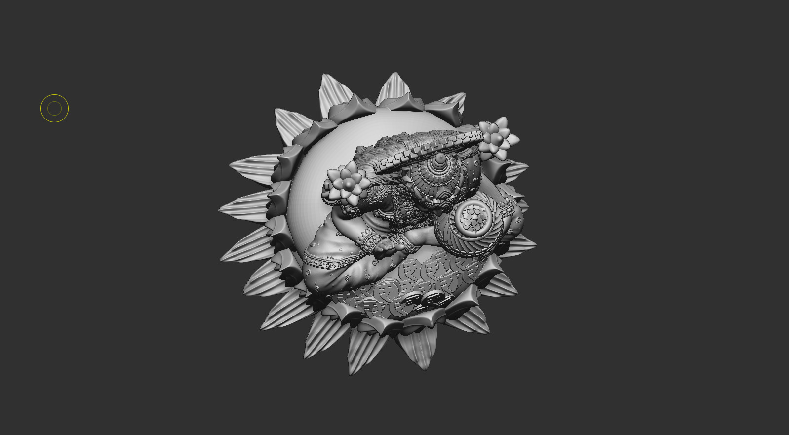 Laxmi Mata 3D model 3D printable | CGTrader