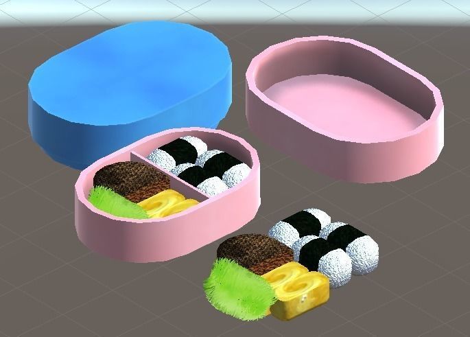 3D model Onigiri Pack VR / AR / low-poly | CGTrader