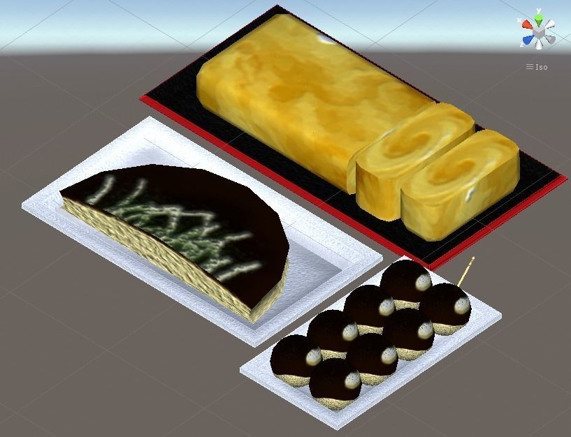 3D model Onigiri Pack VR / AR / low-poly | CGTrader