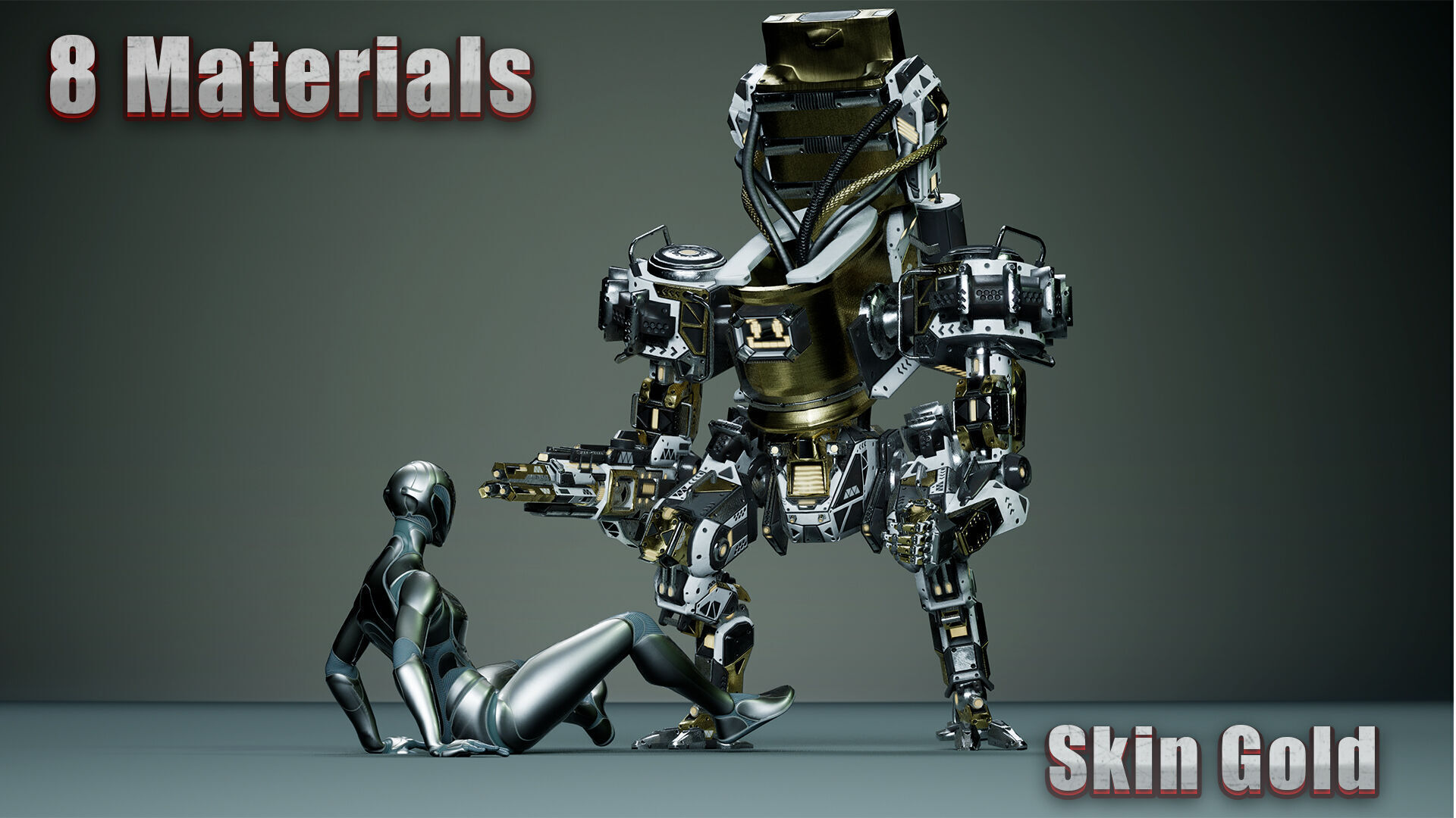 Sci-Fi Toilet Mech free VR / AR / low-poly 3D model animated rigged | CGTrader