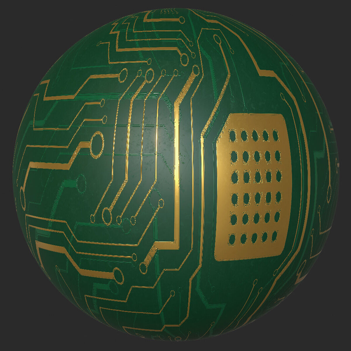 Circuit Board 4k Pbr Texture Texture | CGTrader
