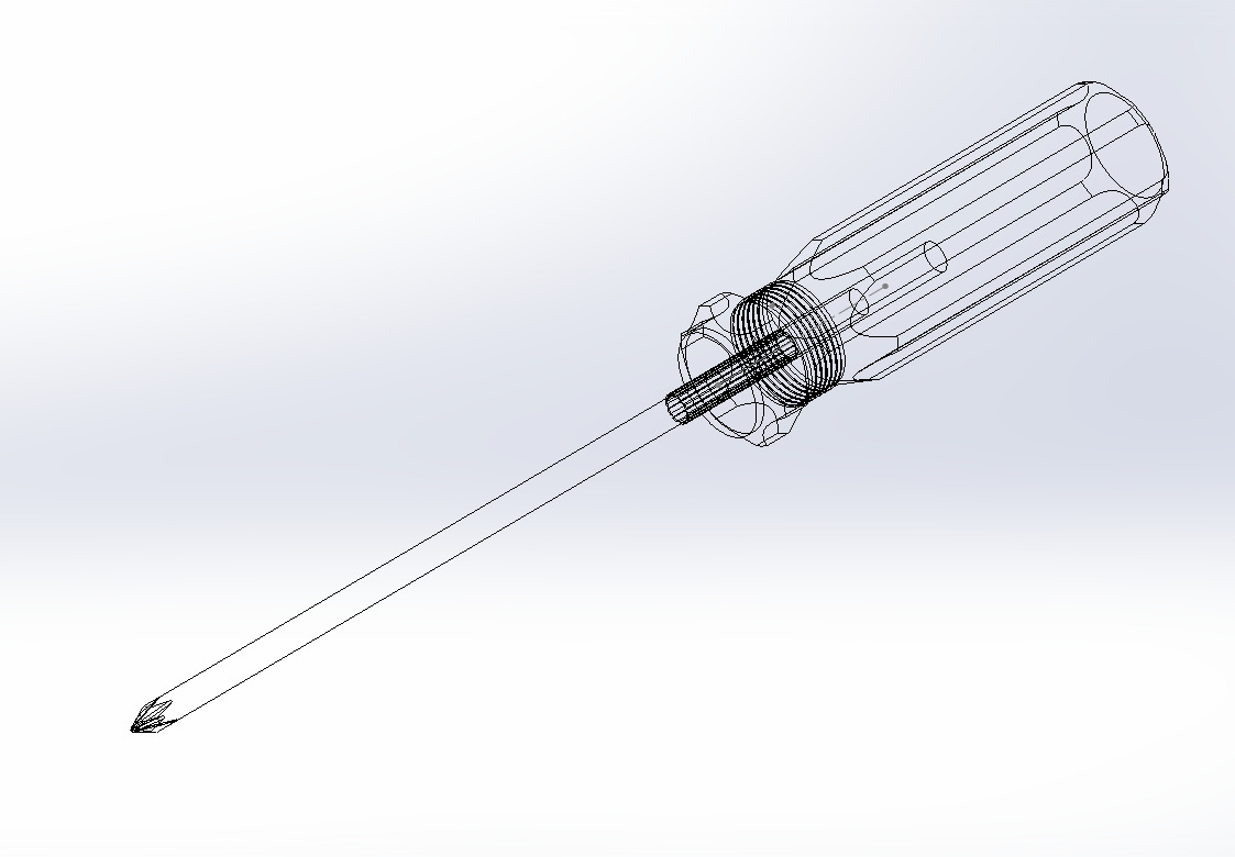 3D Model of Phillips Screwdriver Design and more Formats free free 3D ...