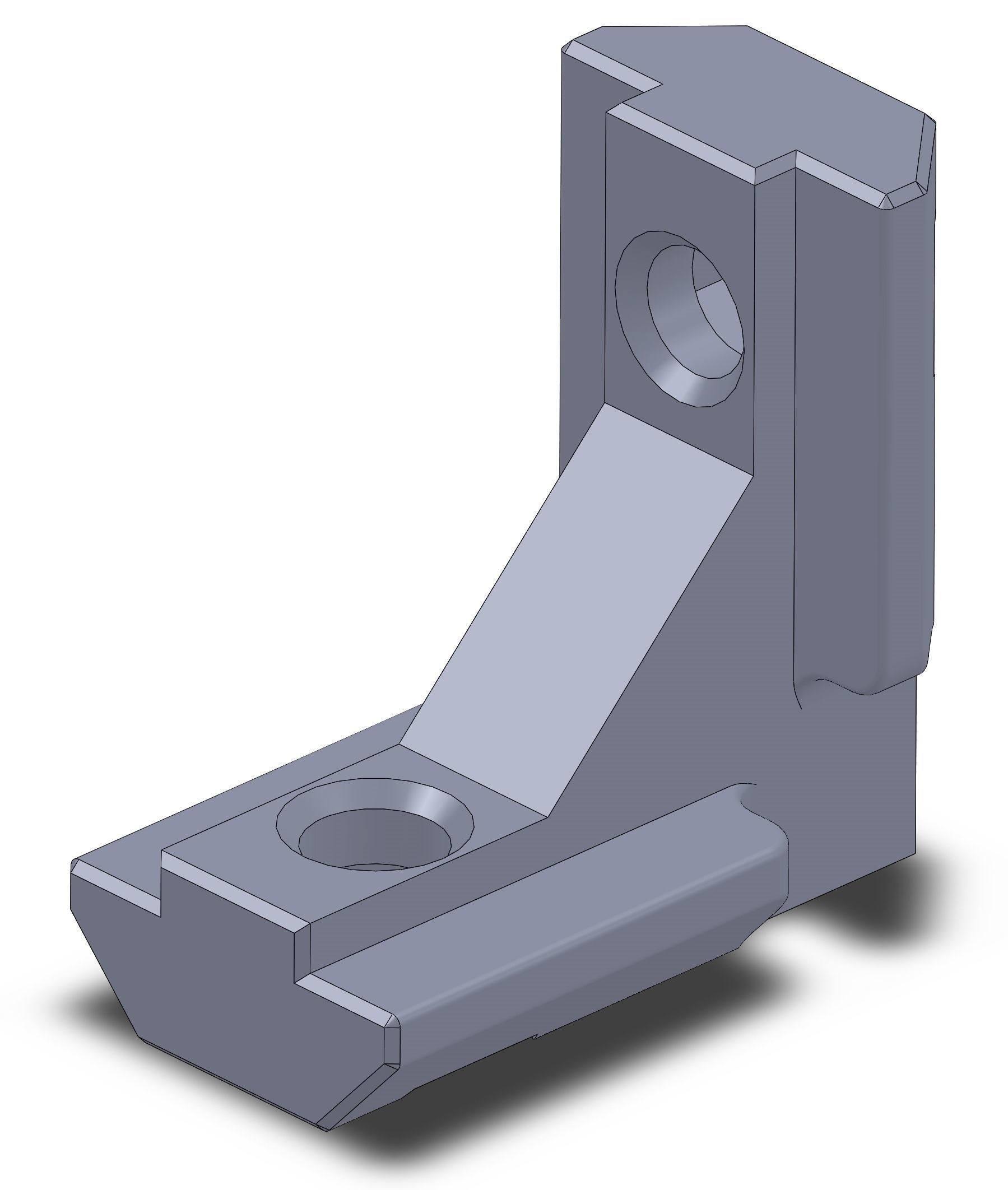 Extrusion Connector 3D model 3D printable | CGTrader