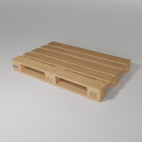 EUR-pallet 3D model | CGTrader