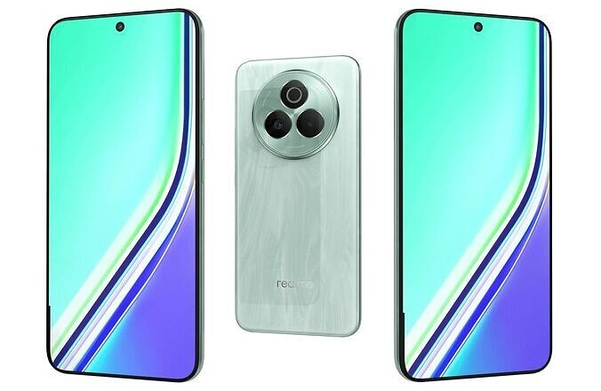 Realme P3 Pro Nebula Glow 3D model | CGTrader