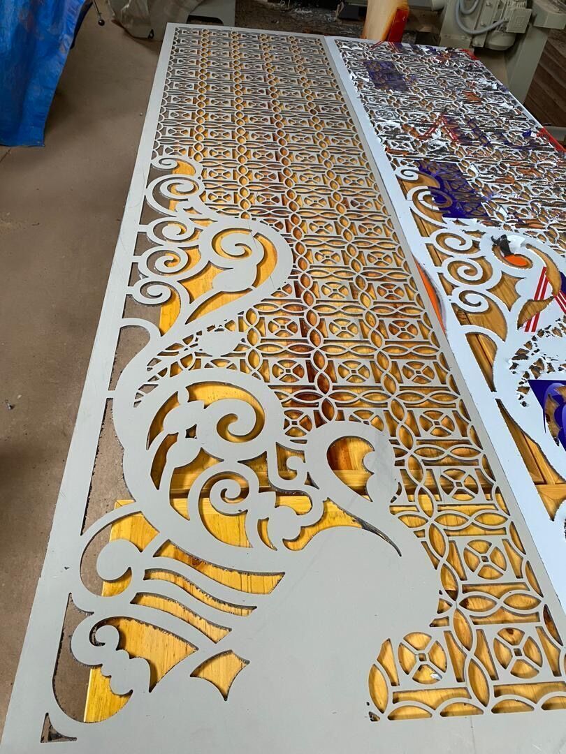 CNC JALI CNC NET CUTTING 3D model | CGTrader