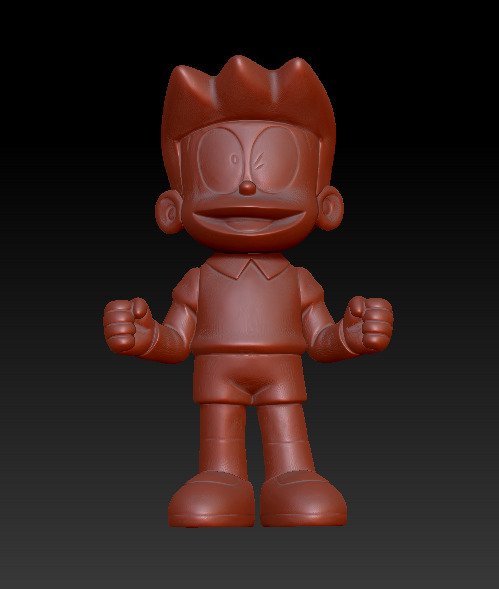 Doraemon character nobita shizuka chaien xeko 3D model 3D printable ...