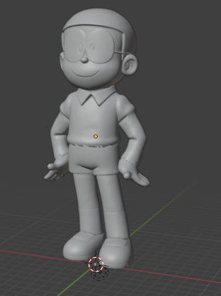 Doraemon character nobita shizuka chaien xeko 3D model 3D printable ...