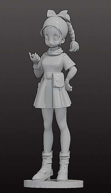YOUNG BULMA FIGURE 3D model 3D printable | CGTrader
