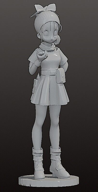 YOUNG BULMA FIGURE 3D model 3D printable | CGTrader