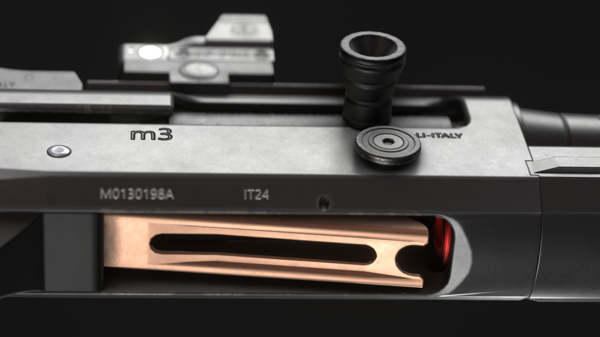 3D model Benelli M3A1 Pack - ADF Combat Shotgun System - Game Asset VR ...