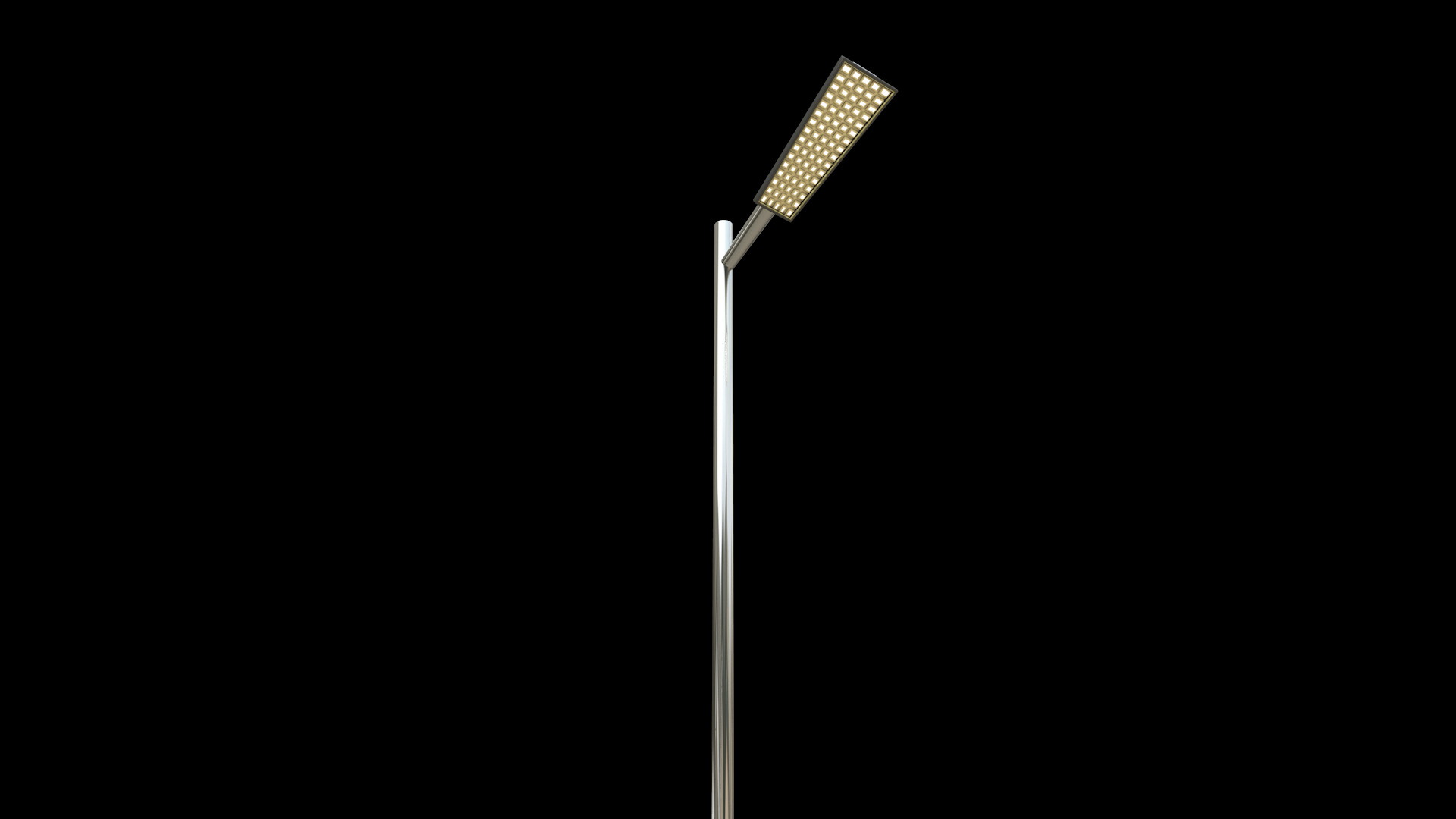 Realistic Street Lamp Post 3D Model free VR / AR / low-poly 3D model ...