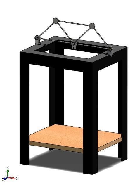 Pin Jointed Framework 3D model | CGTrader