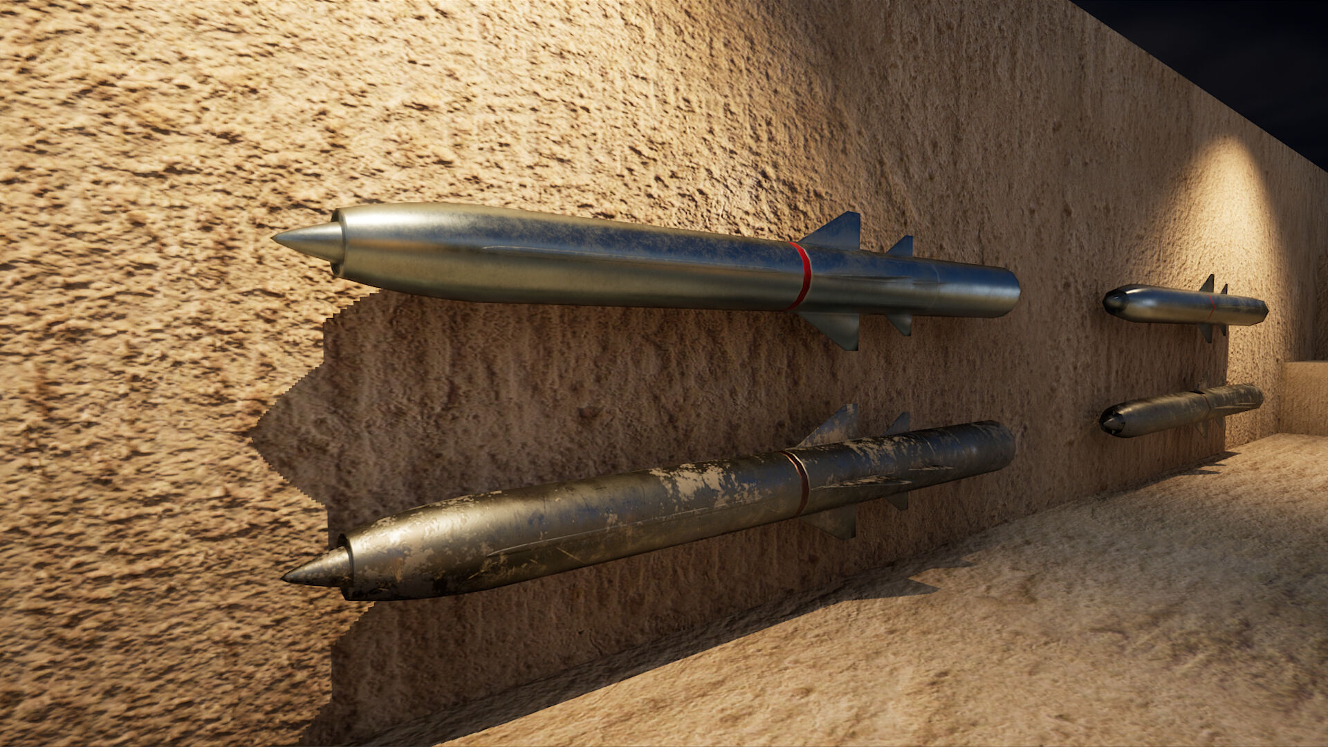 Cruise Missile New Sample free VR / AR / low-poly 3D model | CGTrader