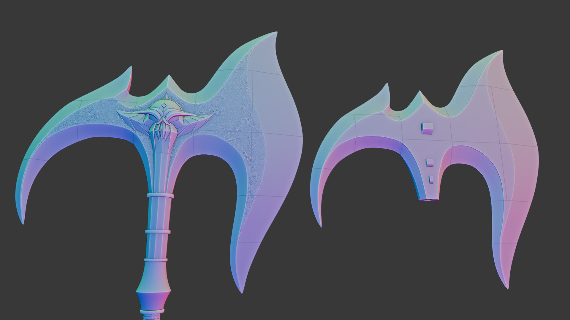 Darius Axe -- League of Legends -- 3D Print STL Files 3D model 3D ...