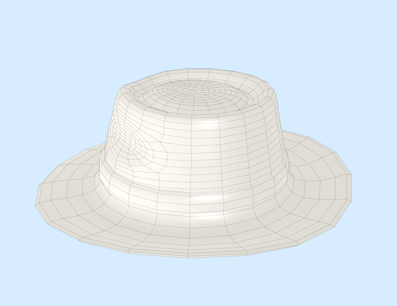 Fedora Hat free VR / AR / low-poly 3D model | CGTrader