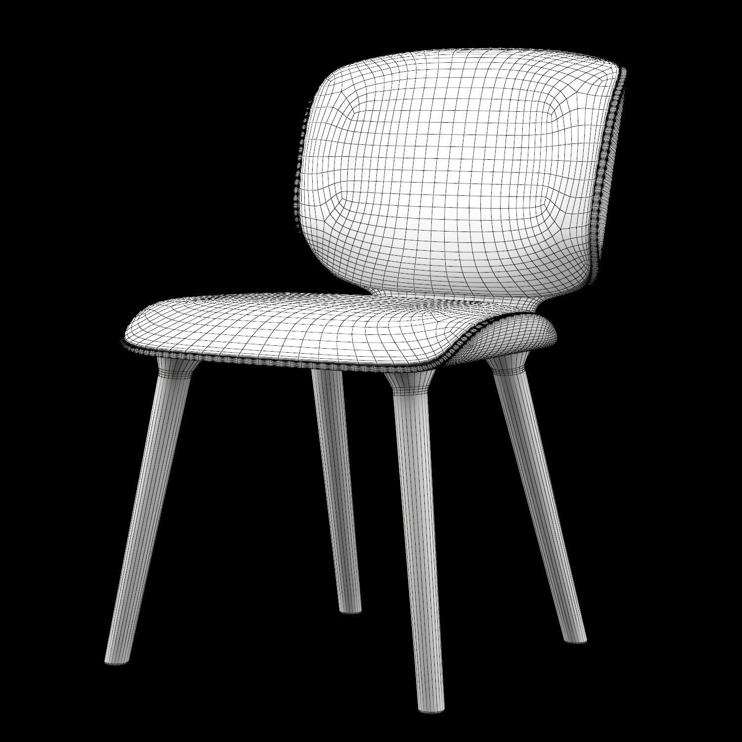 Container Table Bodhi with Linoak Top 3D model | CGTrader