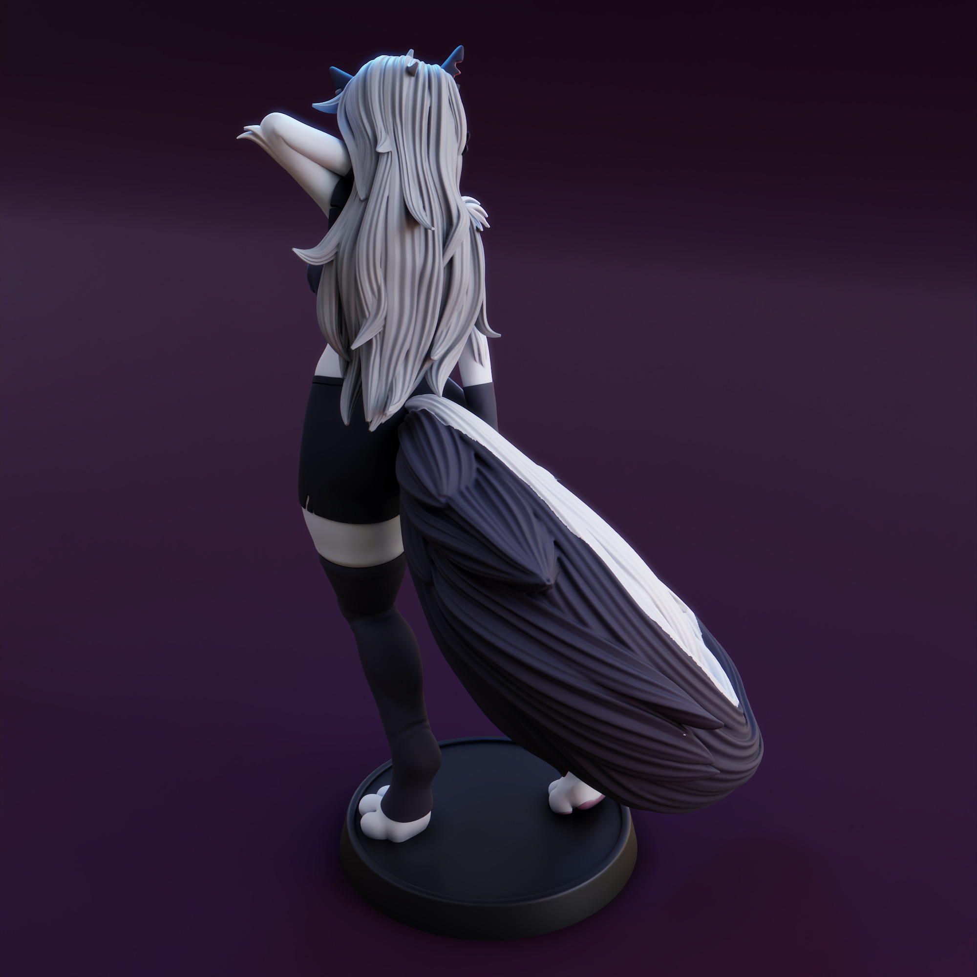 Loona from Helluva boss 3D model 3D printable | CGTrader