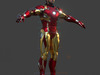 3D model Rigged Iron Man Tony Stark Model 3D Blender OBJ FBX VR / AR ...