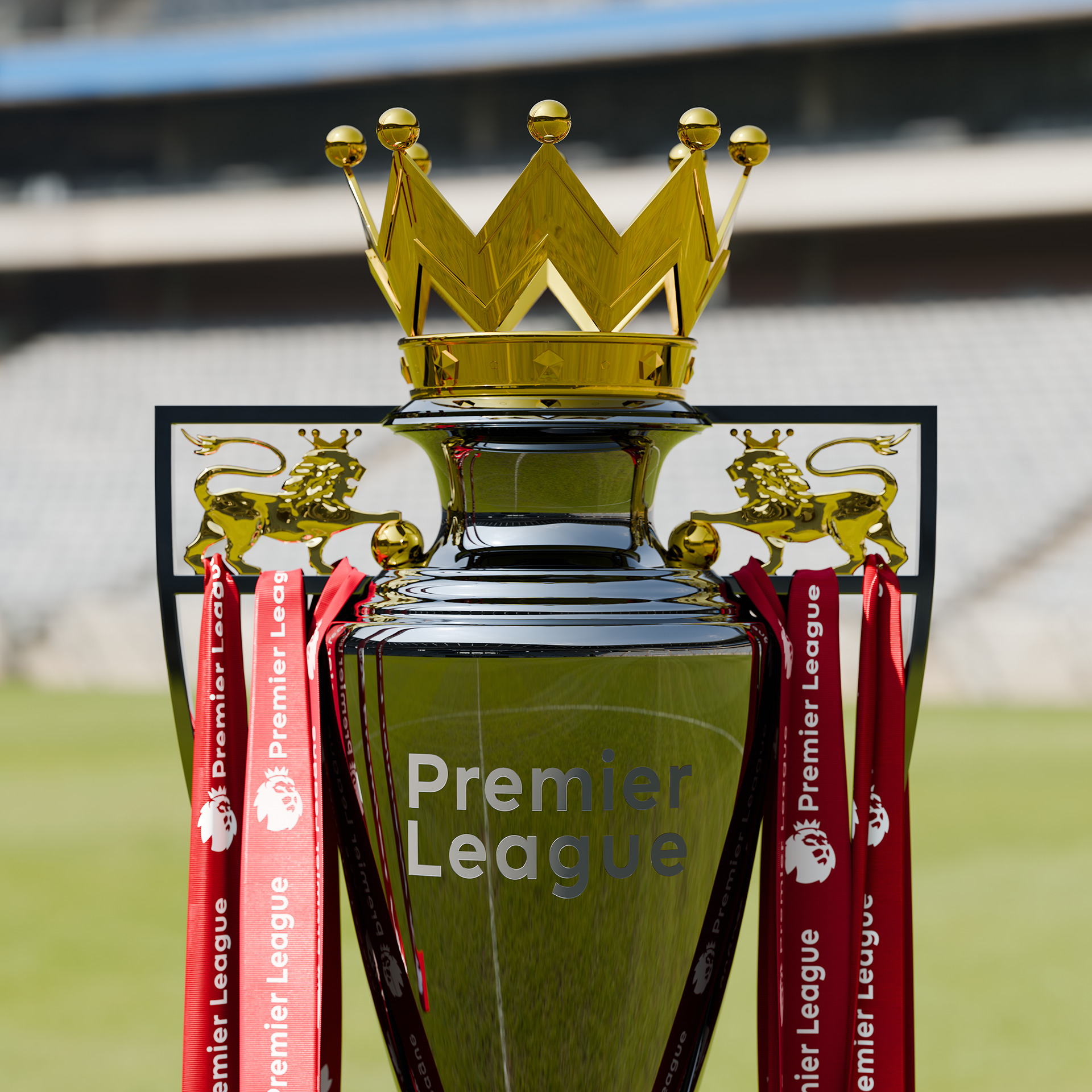 3D model English Premier League trophy VR / AR / low-poly | CGTrader