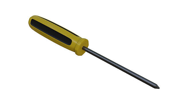 Simple Screwdriver free 3D model | CGTrader