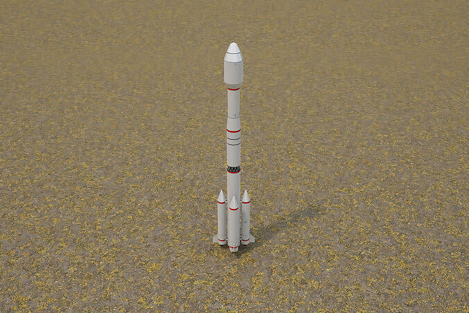 Rocket free 3D model | CGTrader