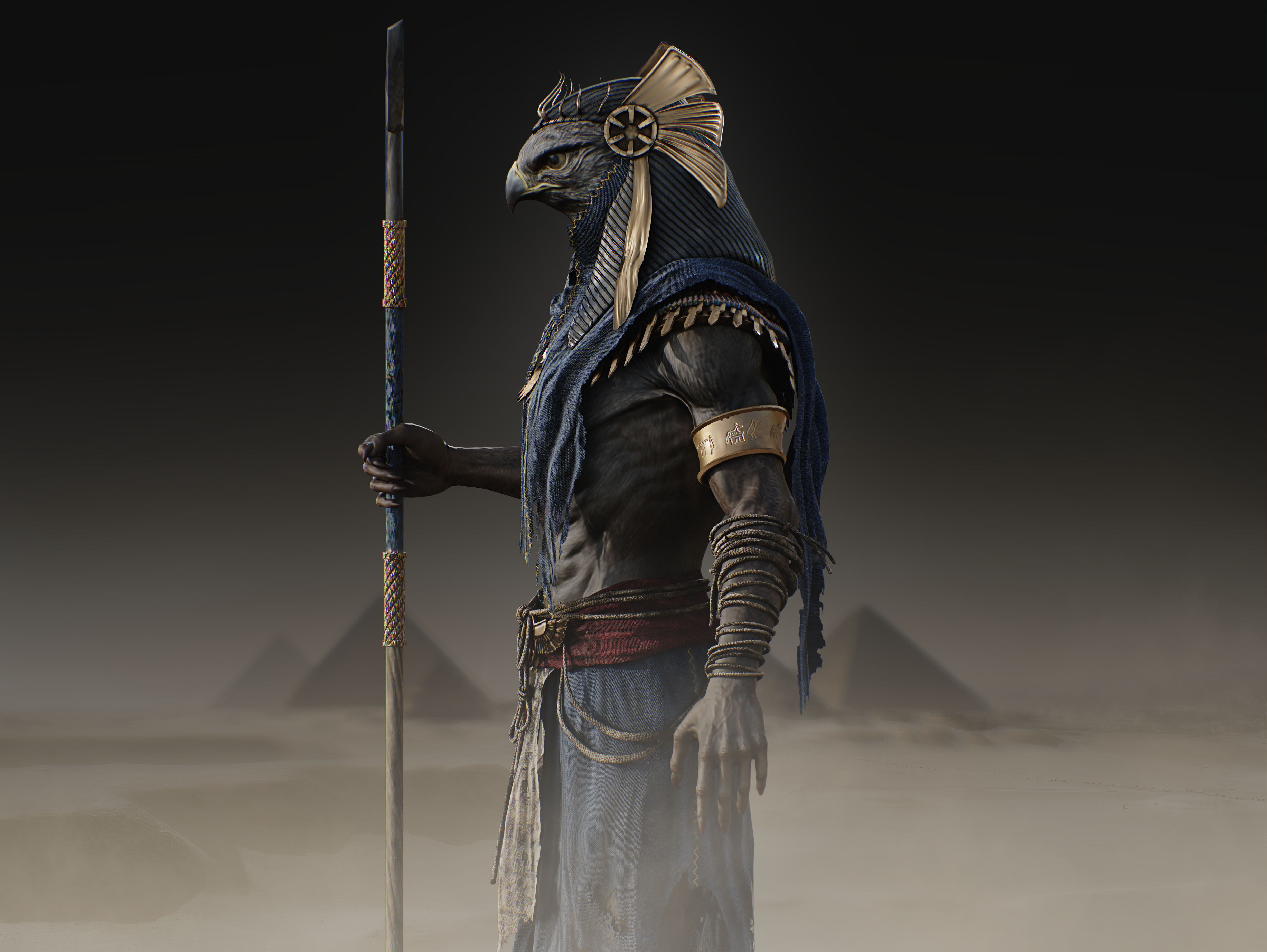 3D model Horus VR / AR / low-poly | CGTrader