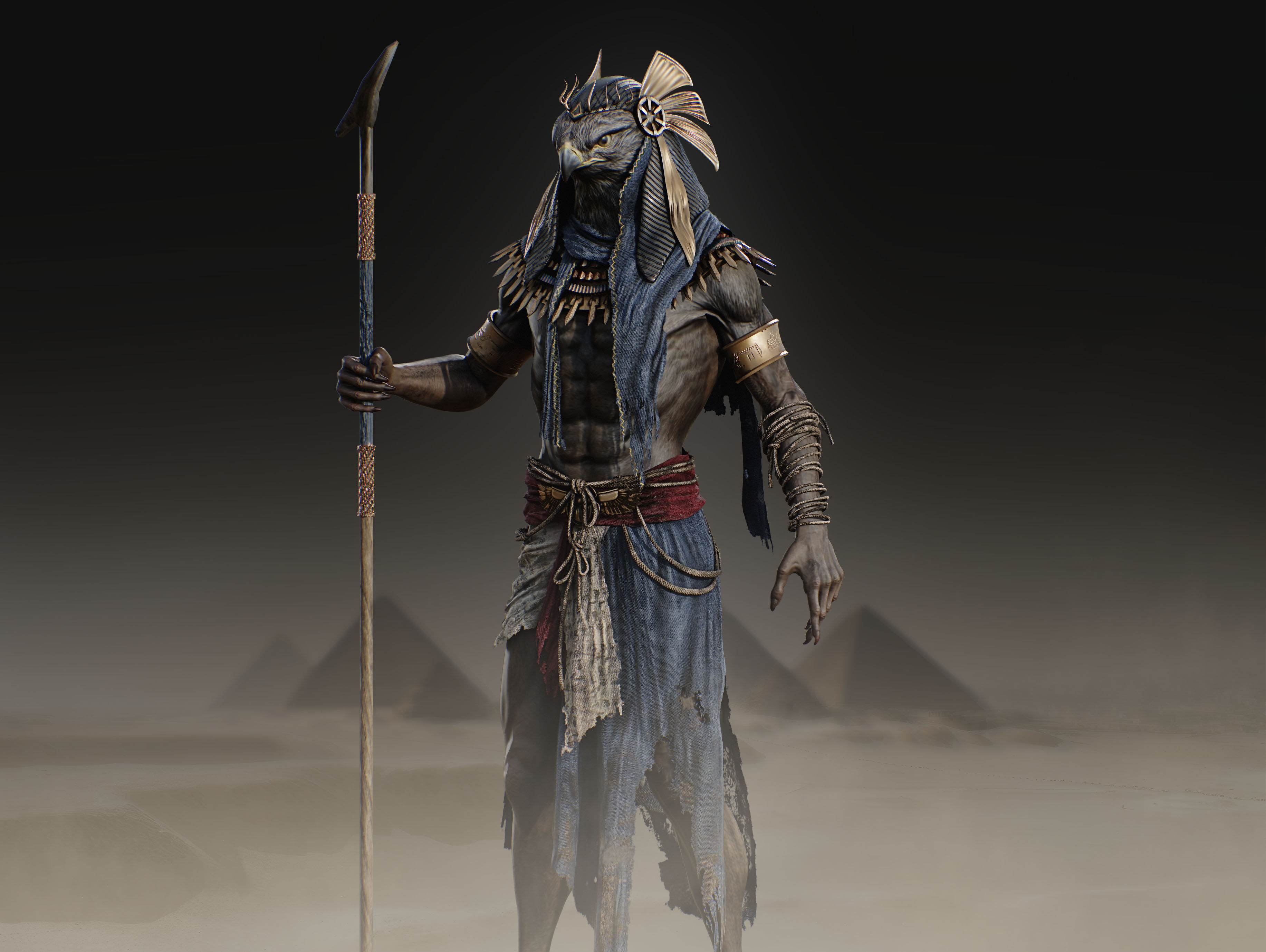 3D model Horus VR / AR / low-poly | CGTrader