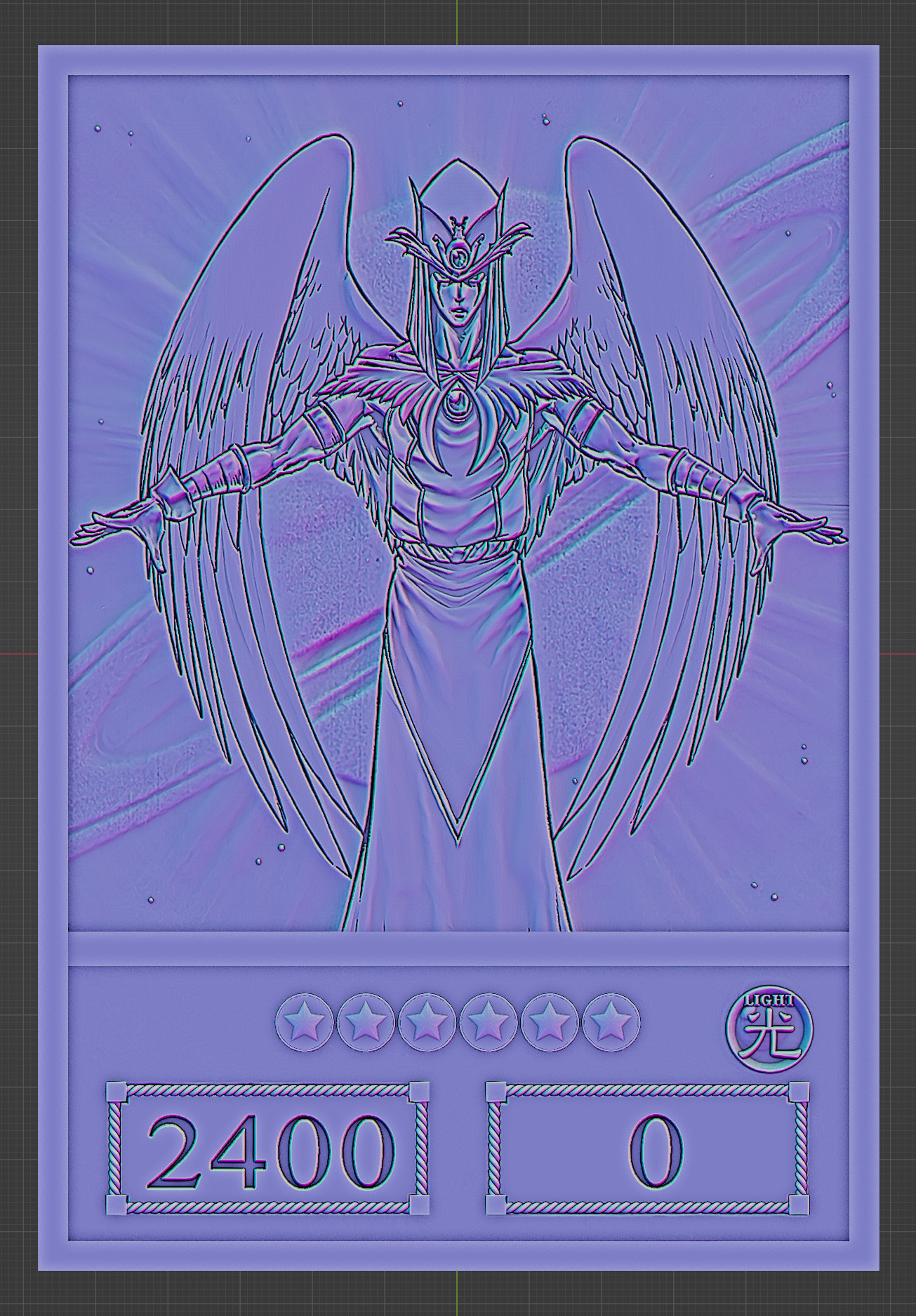 The Agent of Judgment - Saturn - yu-gi-oh free 3D model 3D printable | CGTrader
