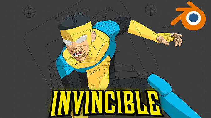 invincible 3D Model 3D model rigged | CGTrader