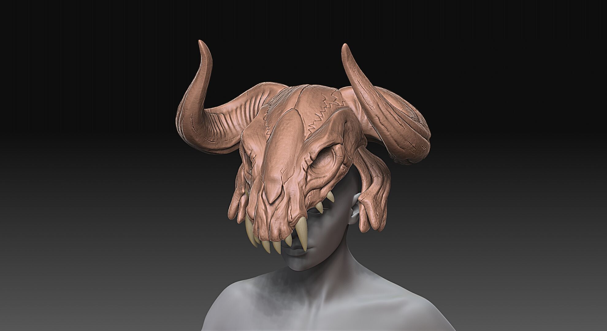 Monster Hunter Bone Armor 3D model 3D printable | CGTrader