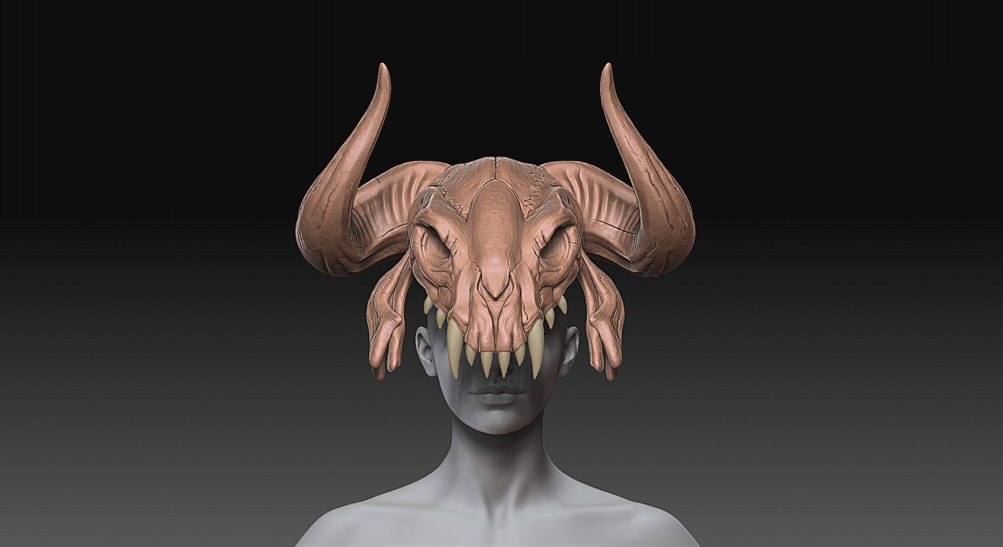 Monster Hunter Bone Armor 3D model 3D printable | CGTrader