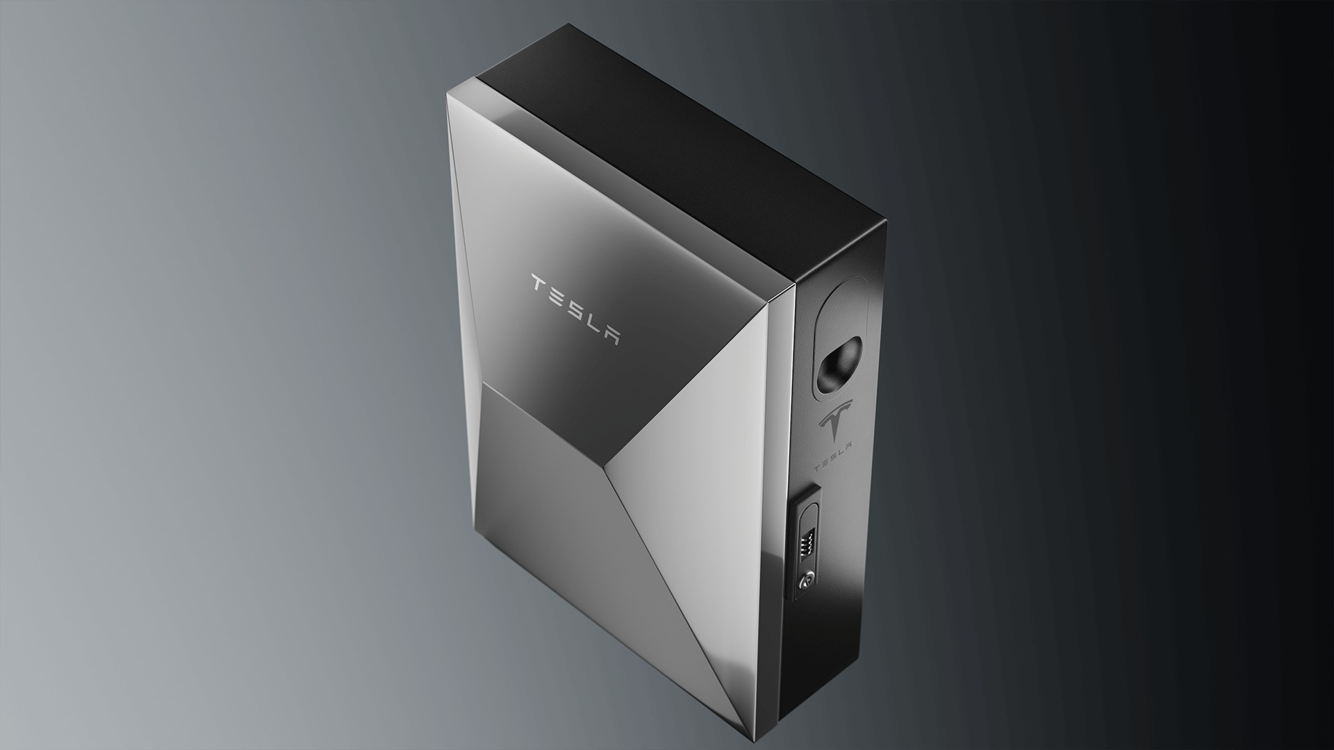 Cyberpunk - 3D Model of Tesla Charging Box 3D model | CGTrader