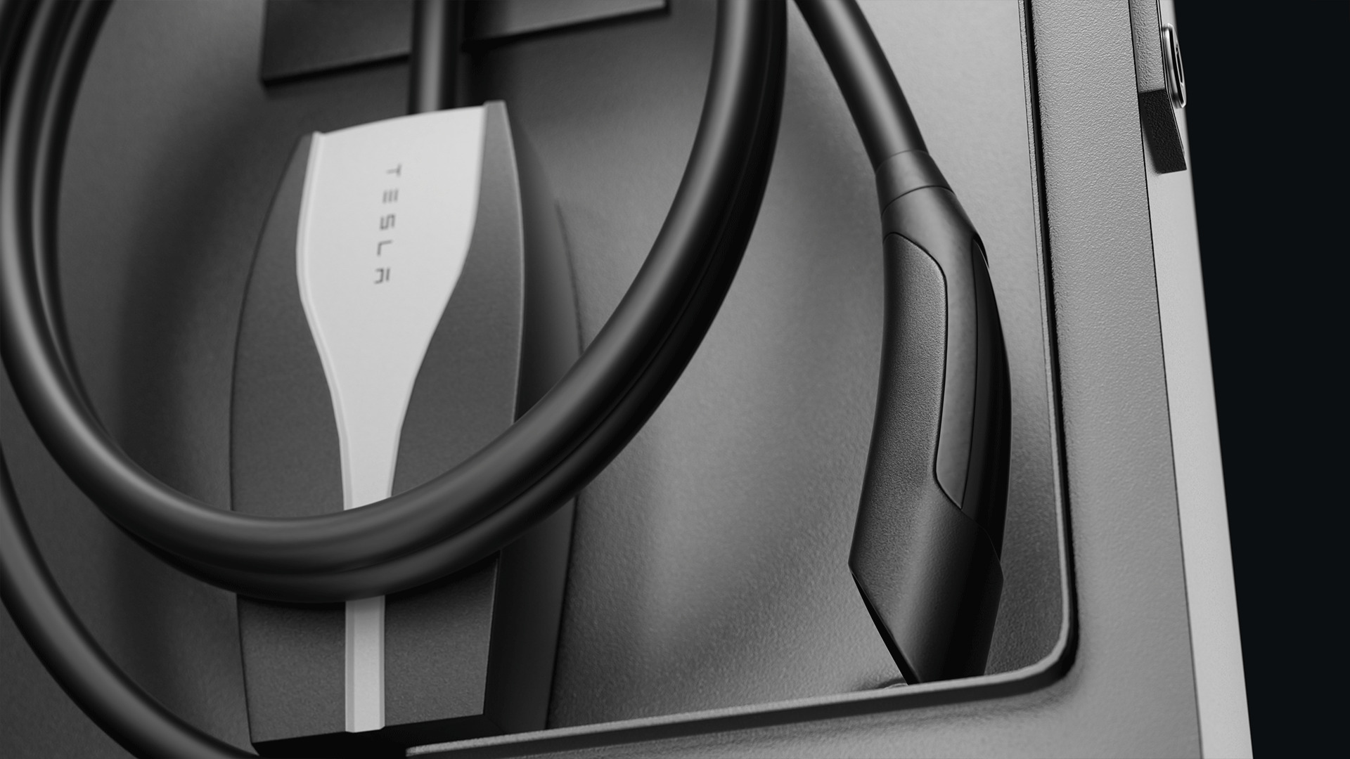 Cyberpunk - 3D Model of Tesla Charging Box 3D model | CGTrader