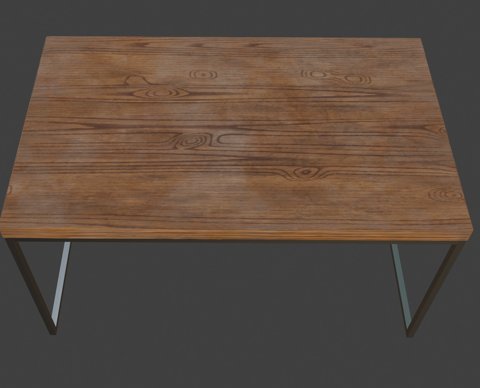 wooden desk free VR / AR / low-poly 3D model | CGTrader