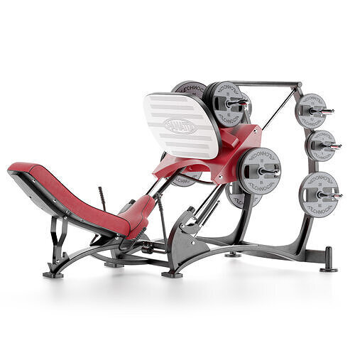Gym Equipment LEG PRESS BRIDGE 3D model | CGTrader