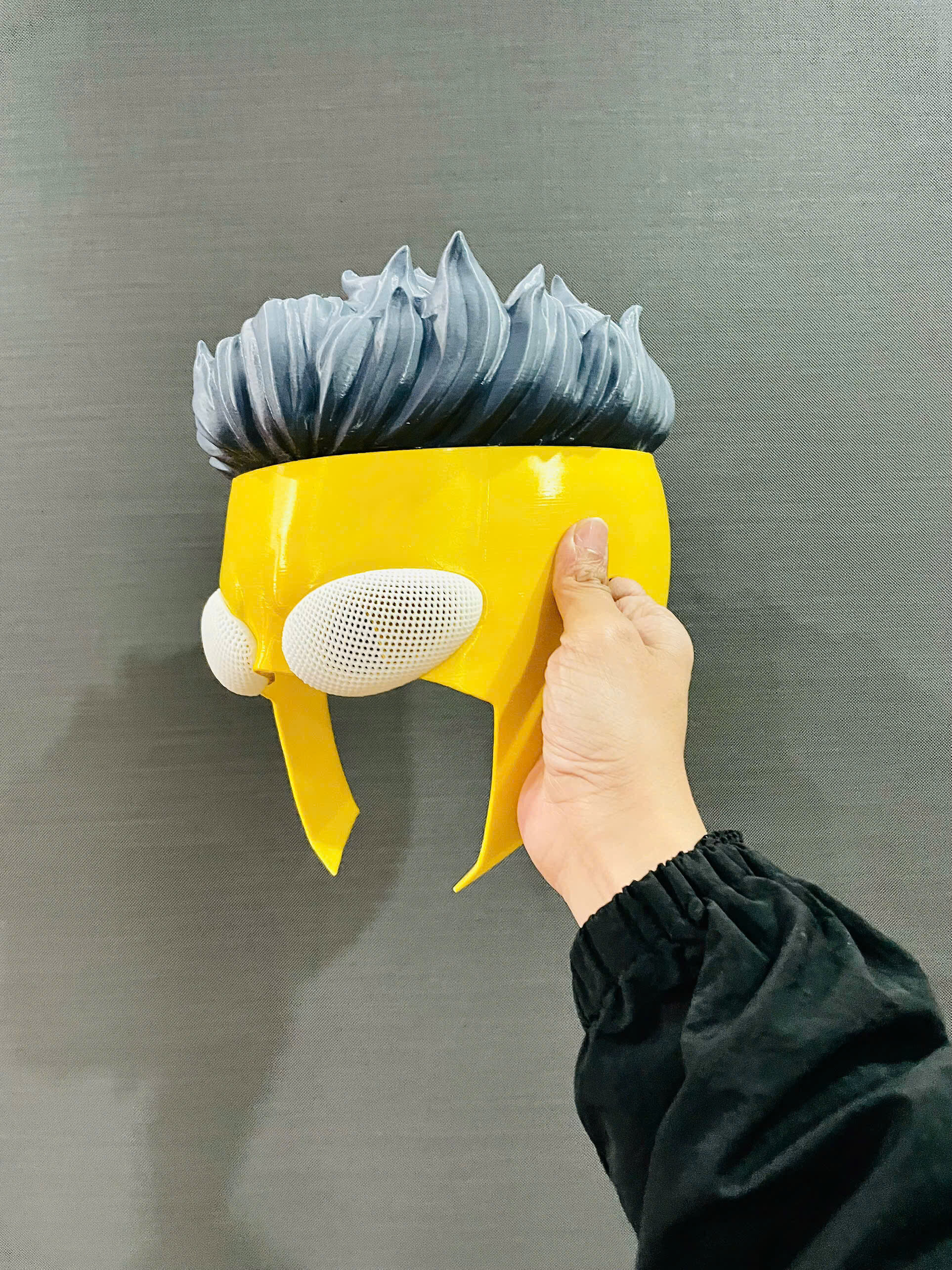 Invincible Mask With Hair - Halloween Comics Cosplay 3D model 3D ...