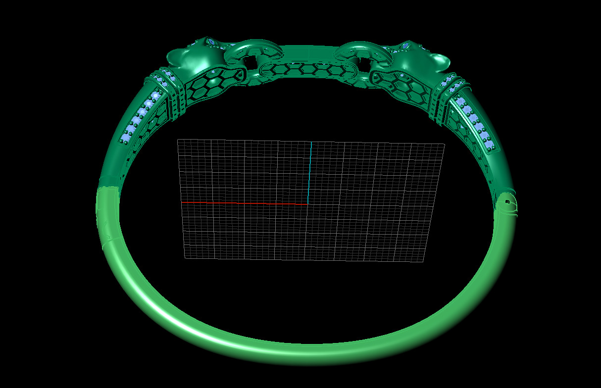 3D zbrush full stone beautiful handcuffs 3D model 3D printable | CGTrader