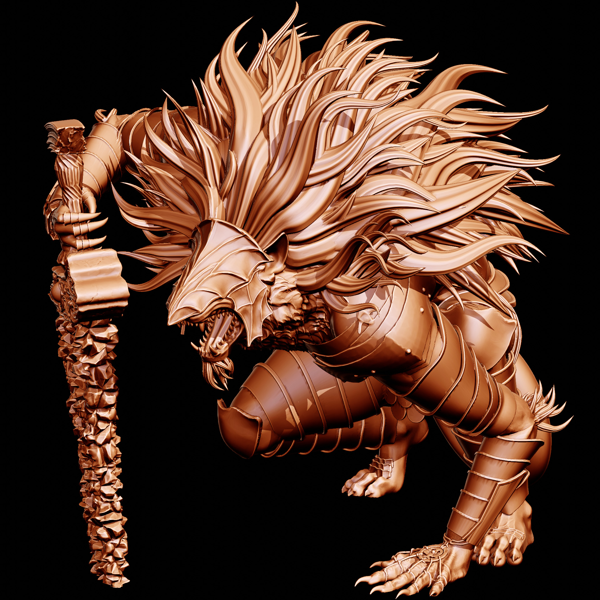 MALIKETH THE BLACK BLADE - ELDEN RING - PRINTABLE MODEL 3D model 3D ...