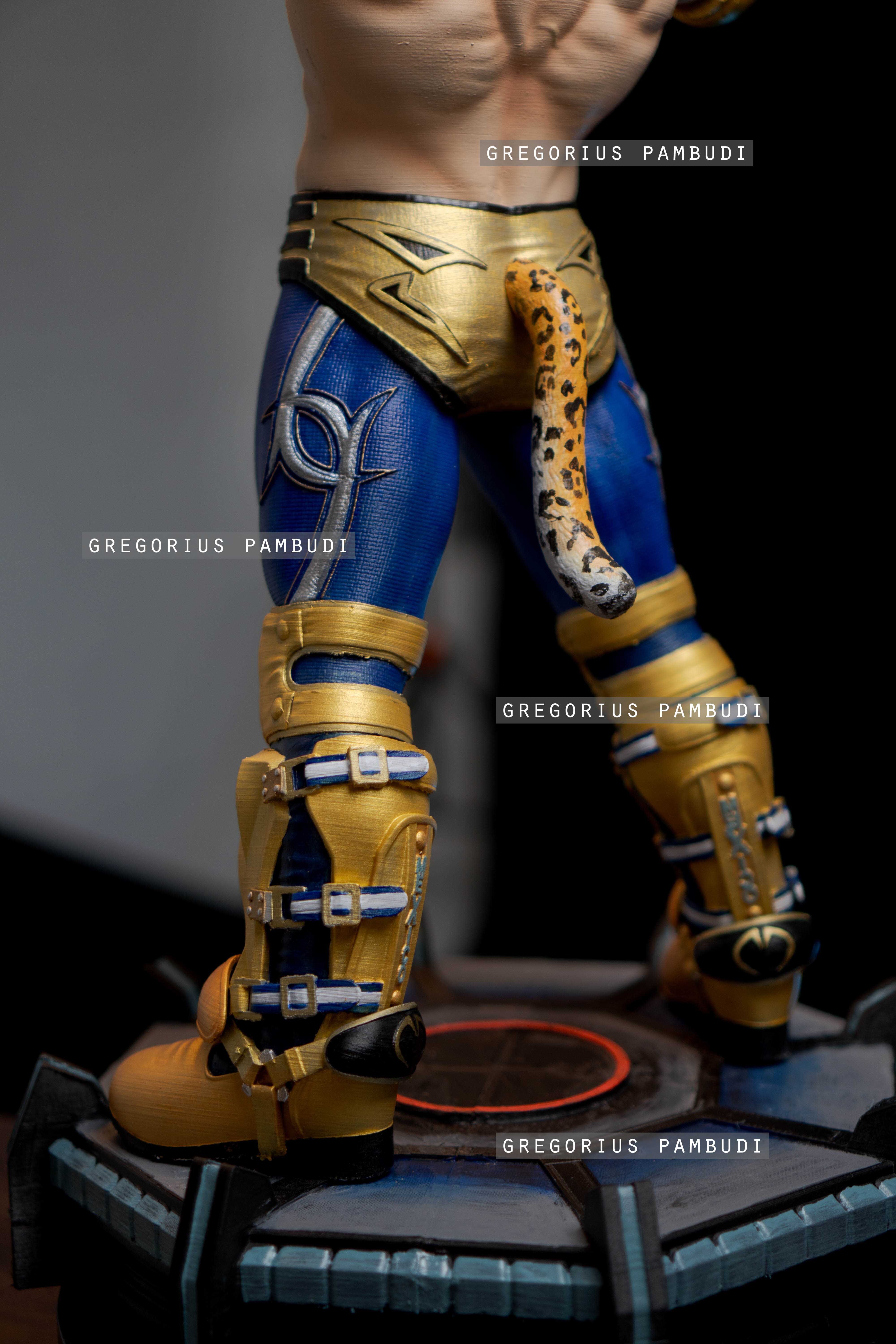 Tekken King Fan Art Statue 3d Printable 3D model 3D printable | CGTrader
