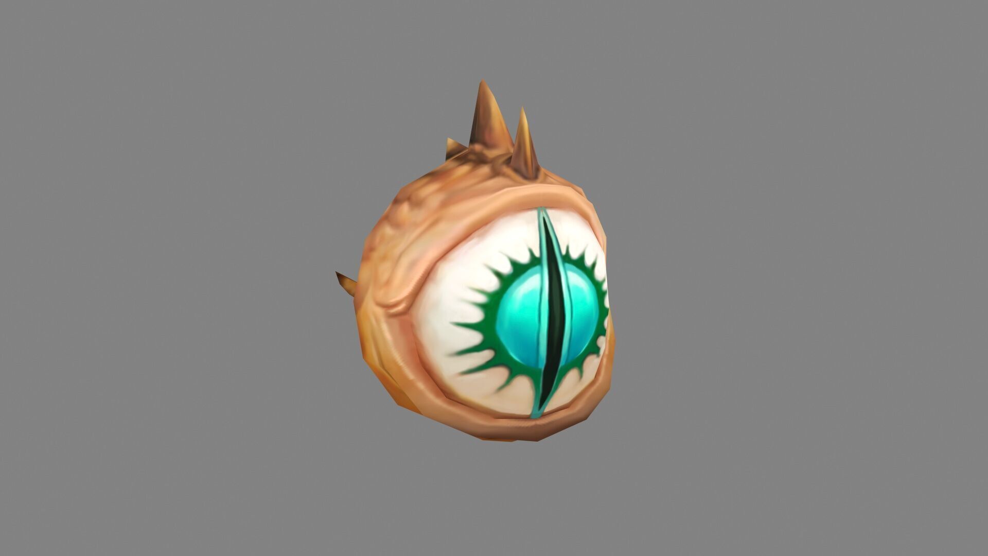 3D model Evil Eye - Cartoon Eyeball Monster VR / AR / low-poly | CGTrader