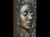 Mystic Woman Relief STL file for 3d printing or CNC 3D model 3D ...