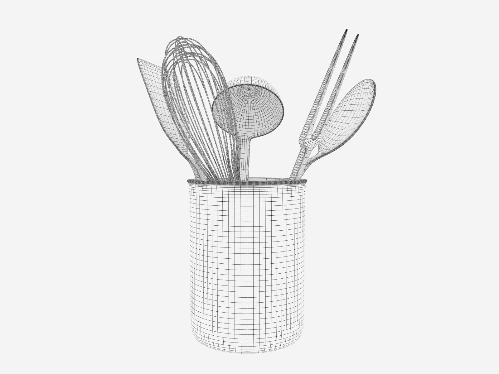 Kitchen Tool Set 3D model | CGTrader
