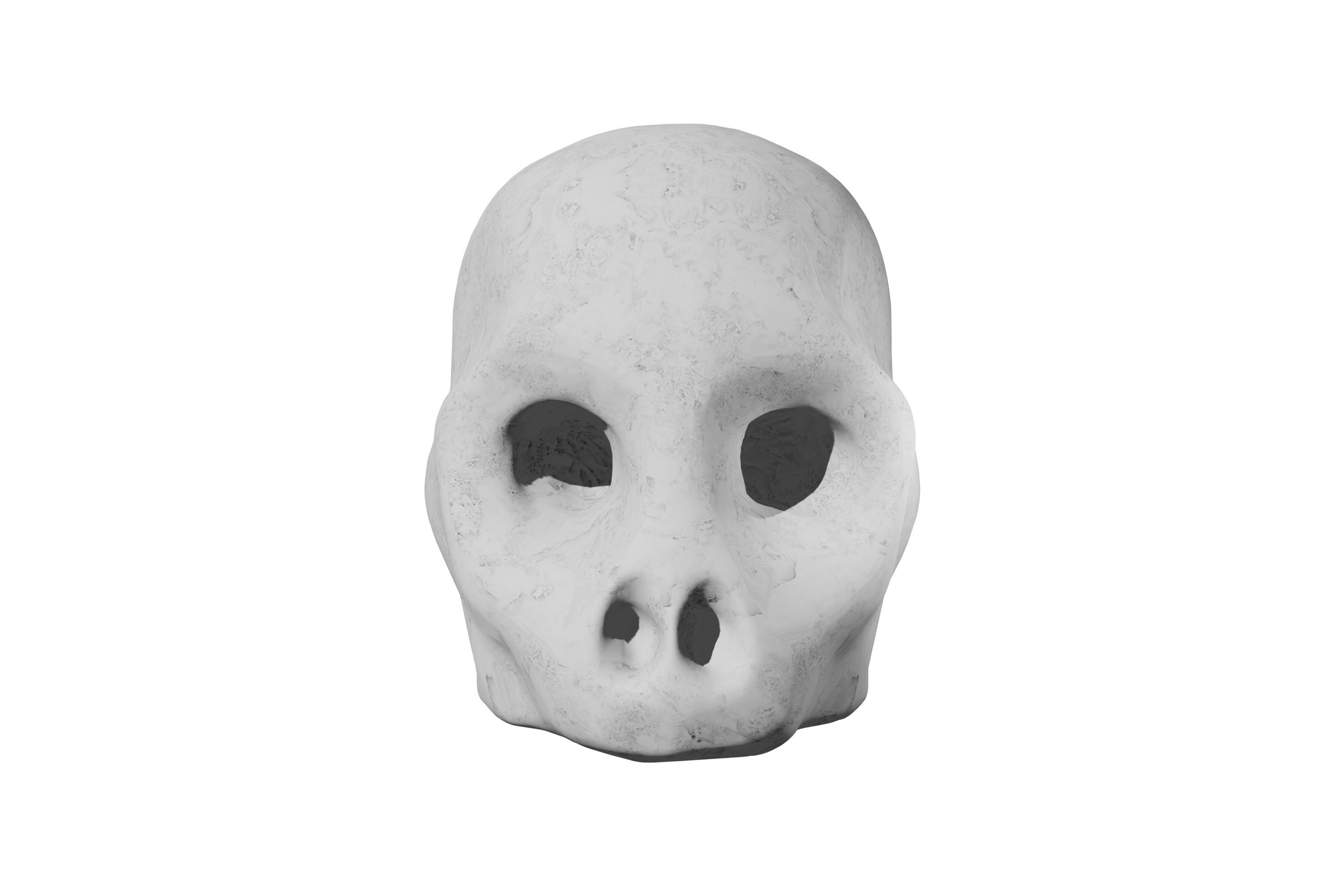 3D model Human Head Skull VR / AR / low-poly | CGTrader
