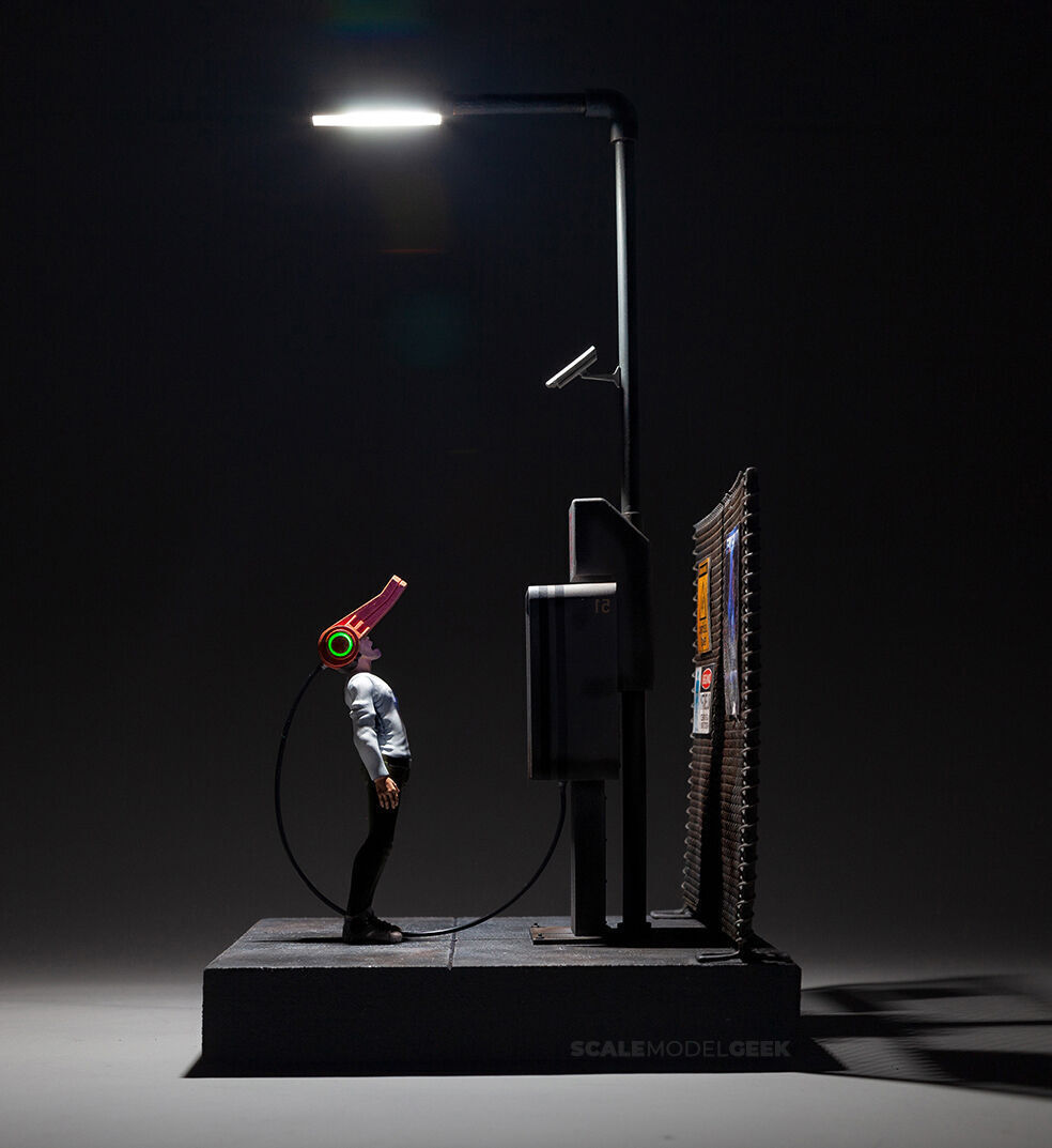 The Neurocaster Based Upon The Electric State By Simon Stalenhag 3D model 3D printable | CGTrader