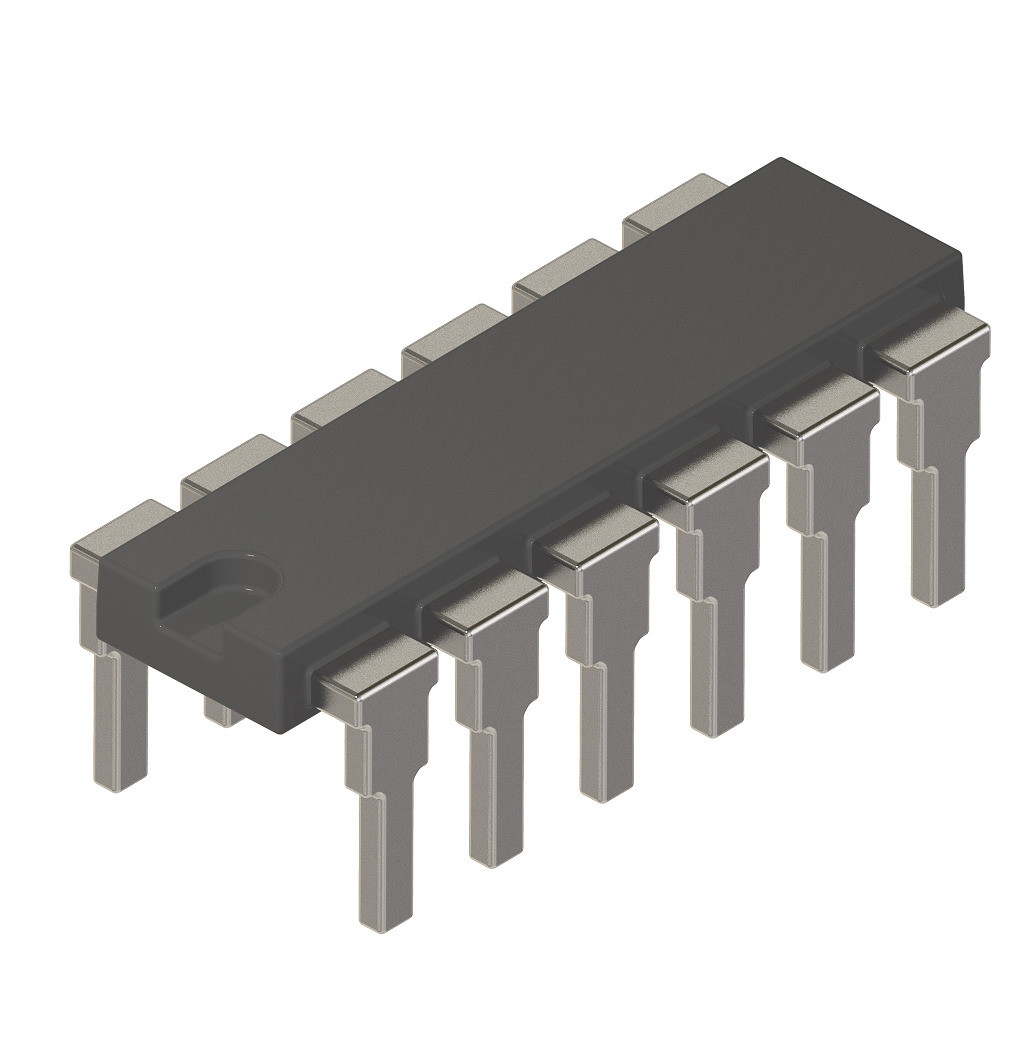 Electronics IC Chip 3D model 3D printable | CGTrader