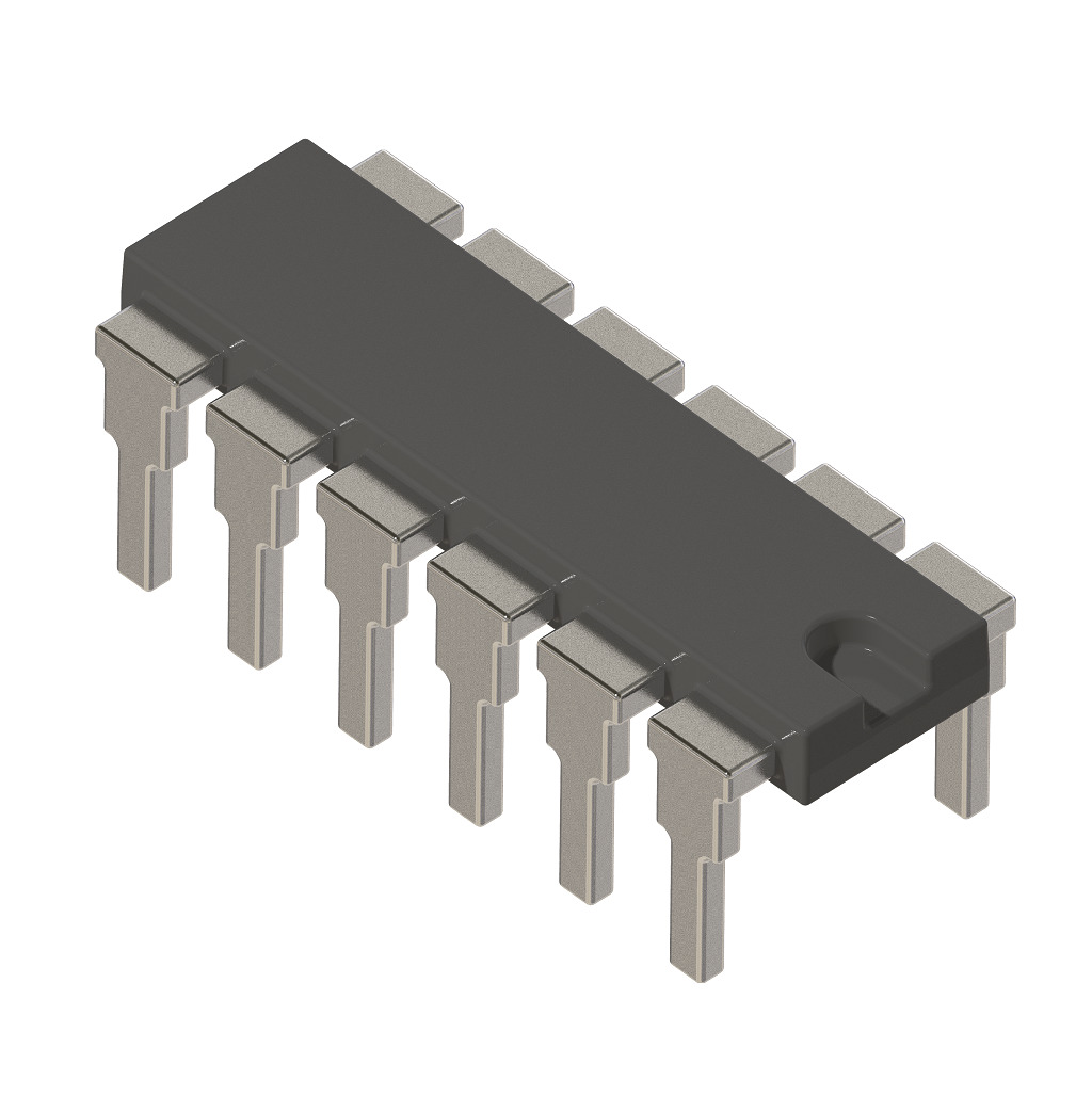Electronics IC Chip 3D model 3D printable | CGTrader