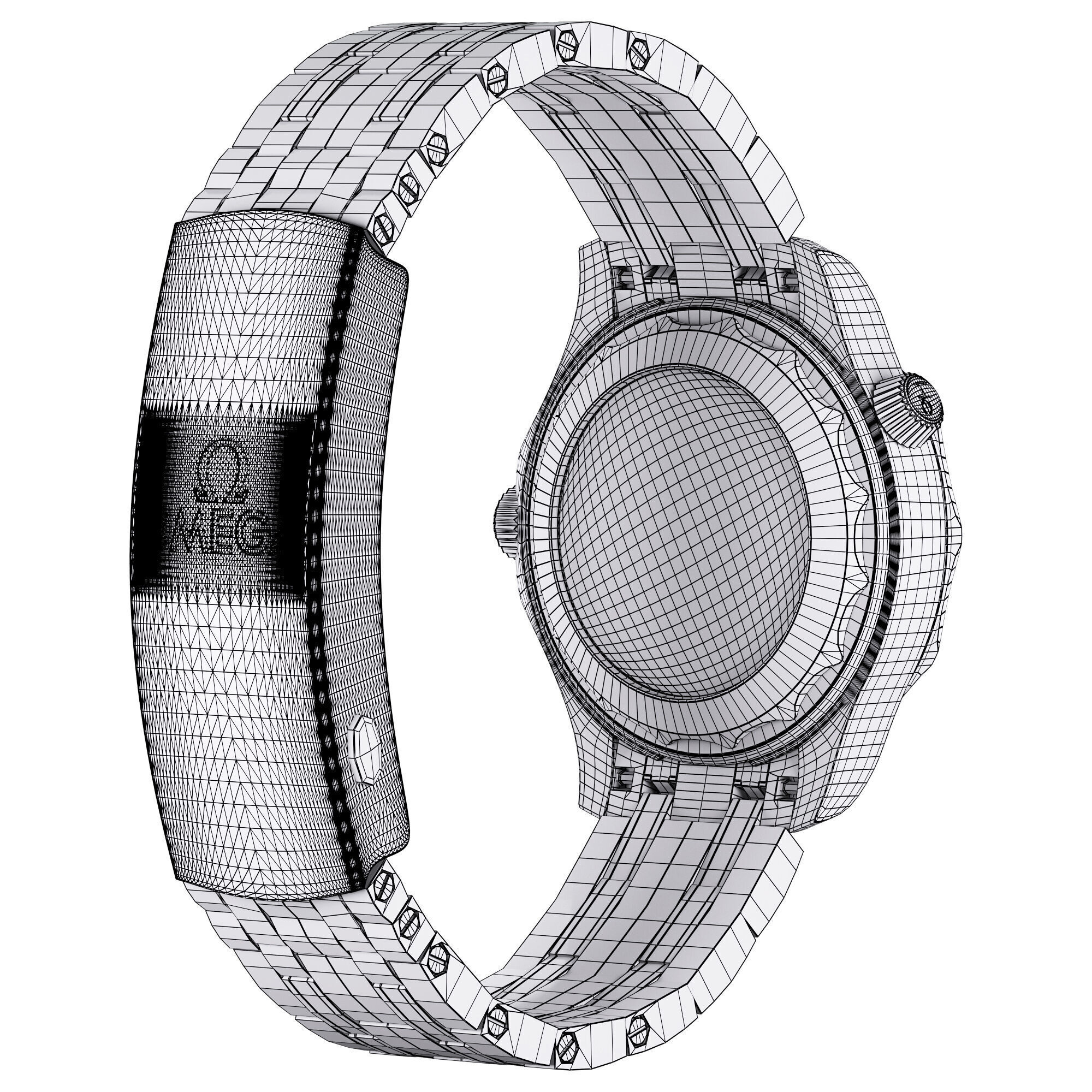 Omega Seamaster Diver 300M black 3D model | CGTrader