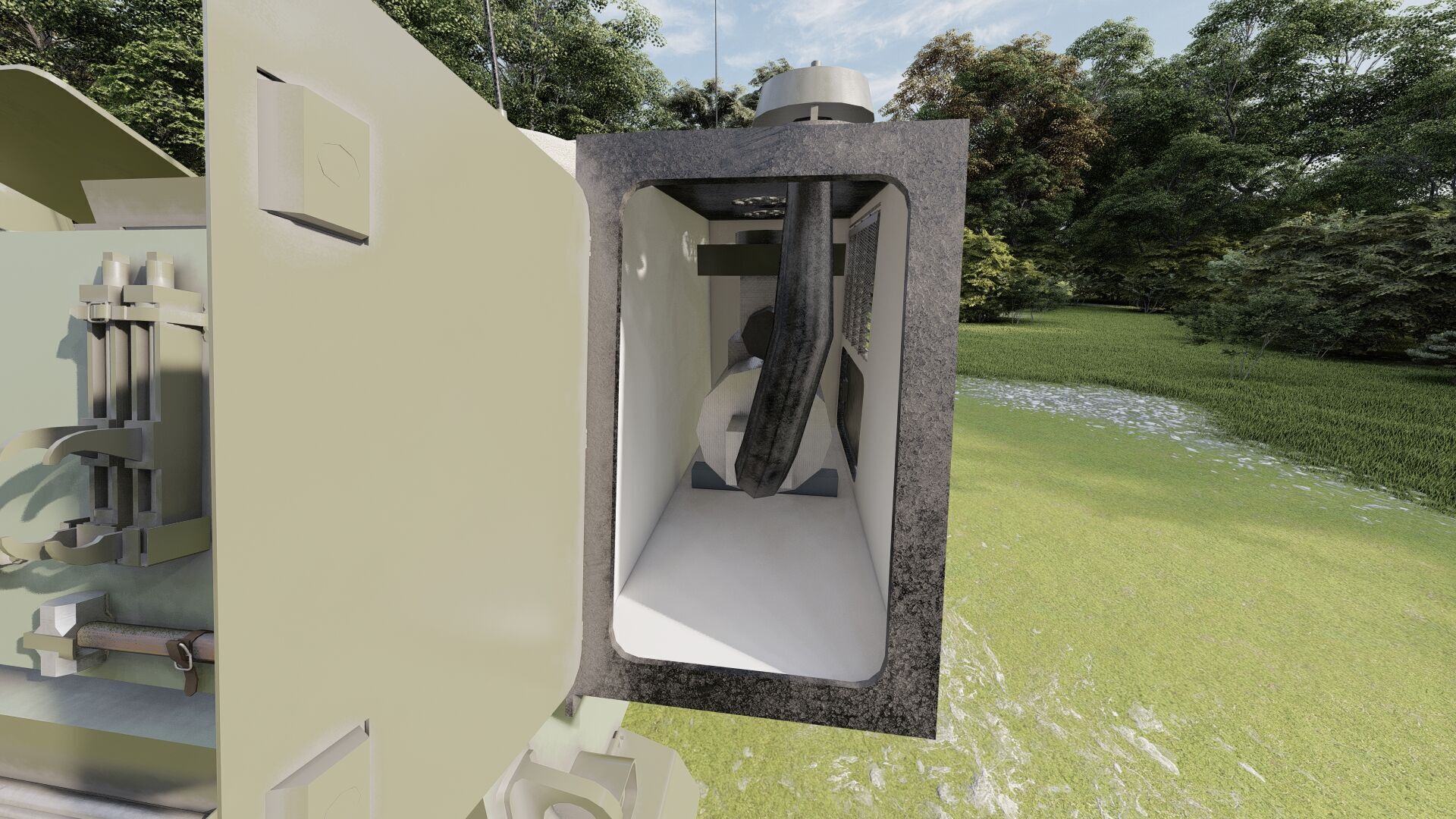 norwegian k9 vidar self-propelled howitzer 3D model | CGTrader